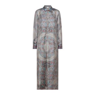 Pierre-Louis Mascia Aloe Hemdkleid - - Dresses - Damen - Blau - M