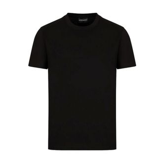 Emporio Armani Herren, Oberteile, Schwarzk, SGröße