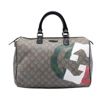 Gucci Sac Boston Pre-owned - Femme - Pre-owned - Beige - Taille: ONE Size