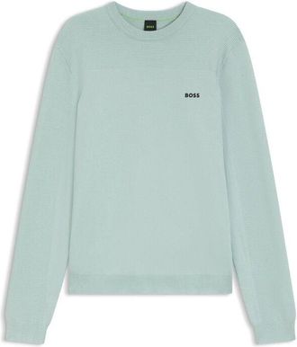 BOSS Herren Pullover KN_MOMENTUM-X CN 10273795 01 Slim Fit aus Wollmix