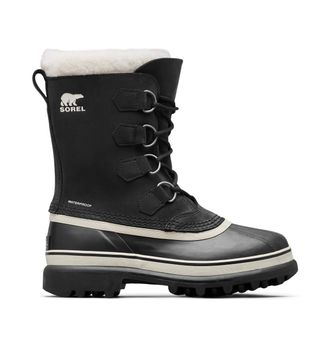 Sorel Caribou wasserdichte Schneestiefel f&uuml;r Damen, Schwarz (Black x Stone), 37.5 EU