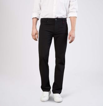 MAC Broeken Straight-Jeans MAC Arne, Herren, Gr. 31, Länge 32, schwarz (power schwarz), Denim/Jeans, Obermaterial: 62% Polyester, 33% Viskose, 5% Elasthan, unifar