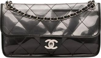 Chanel Sac port&eacute; &eacute;paule Pre-owned - Femme - Pre-owned - Noir - Taille: ONE Size