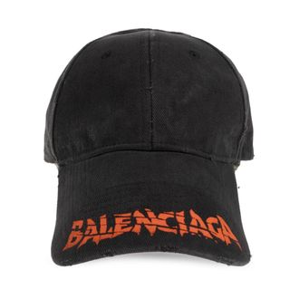 Balenciaga Logo Visor Cap - - Accessories - Herren - Schwarzk - M