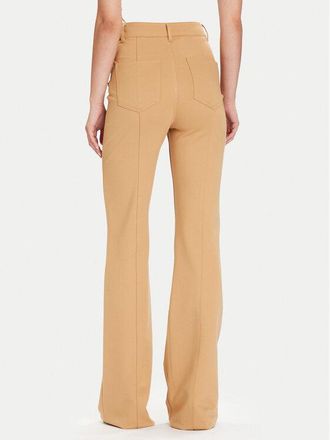 Guess Stoffhose W5BB16 KCMU2 Beige Flare Fit