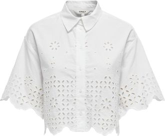 Only Onlmina Life Ss Boxy Shirt WVN