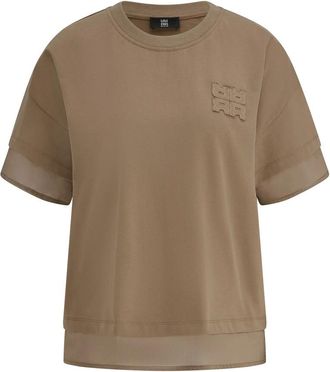 Riani Femme, Tops, Brun, Taille: 38 FR Jersey 1/2 Arm