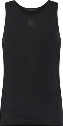 Dolce & Gabbana Homme, Tops, Noir, Taille: L Top sans manches
