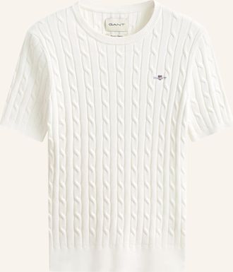 GANT Strickshirt weiss