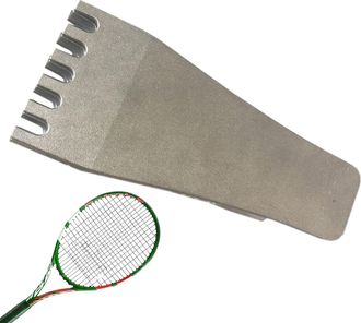 Generico Fliegender Klemmclip zum Bespannen von Badminton - rutschfeste Zange f&uuml;r Schl&auml;gerr&uuml;cken aus robuster Aluminiumlegierung f&uuml;r gleichm&auml;&szlig;ige Spannung, gee