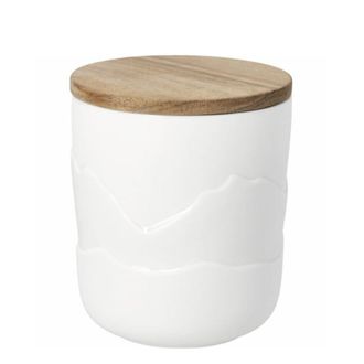 R&auml;der Porzellandose Kleine Wanderung mit Holzdeckel - Aufbewahrung & Alpine Deko