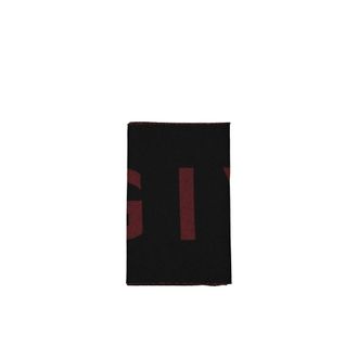 Givenchy Wool Logo Scarf - - Accessories - Herren - Schwarzk - ONE SIZE