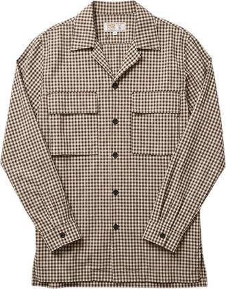 Department Five Department Five, Homme, Chemises, Brun, Taille: XL Gocentre Giacca-Camicia Stile Militare
