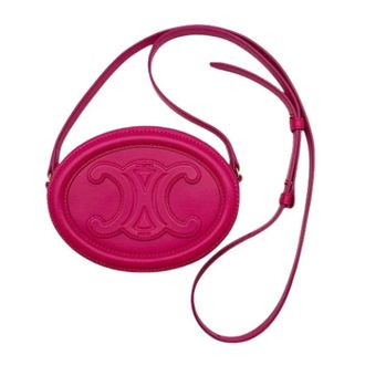 Celine Sac bandouli&egrave;re vintage doccasion - Femme - Pre-owned - Rose - Taille: ONE Size