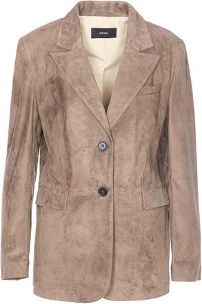 Arma Lederjacke - Beige
