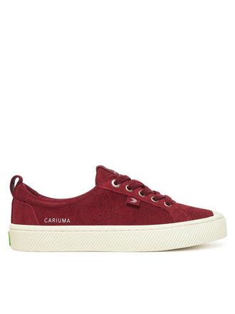 Cariuma Sneakers aus Stoff Oca 100102R54W080 Dunkelrot
