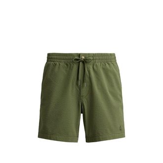 Polo Ralph Lauren Short gaufr&eacute; en coton m&eacute;lang&eacute;