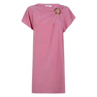 Joseph Femme, Robes, Violet, Taille: 36 FR Anika Dress Satin Twill