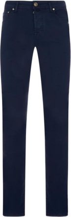 Jacob Cohen Homme, Pantalons, Bleu, Taille: W33 5 Pkt Super Slim Fit