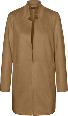 Vero Moda Damen VMJOSEFREJA FAUXSUEDE Jacket Boo Jacke, Tigers Eye, XS