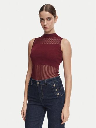 Morgan Top 252-MJULIE Dunkelrot Slim Fit