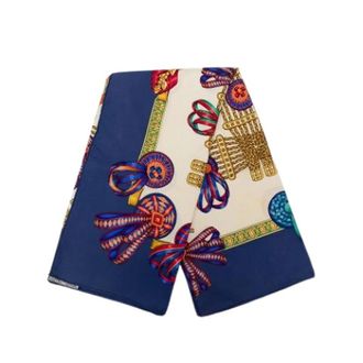 Herm&egrave;s Pre-owned Les Rubans du Cheval Scarf - Femme - Pre-owned - Multicolore - Taille: ONE Size