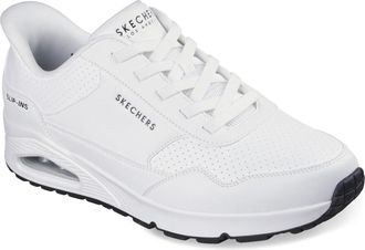 Skechers Mens UNO-Banksia Luxe Hands Free Slip-ins Sneaker, wht, 47.5 EU
