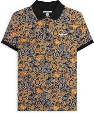 Lambretta Polo Pasly pour homme, Noir, XL