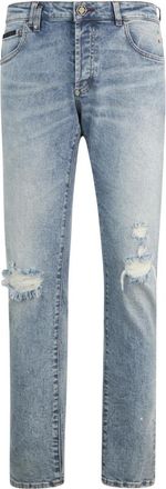 Philipp Plein Homme, Jeans, Bleu, Taille: W33 Super Straight Cut Jeans Basic