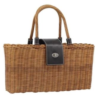 Burberry Sac &agrave; main vintage Pre-owned - Femme - Pre-owned - Beige - Taille: ONE Size