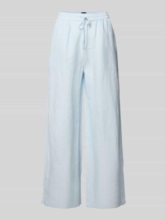 Tommy Jeans Weite Hose aus Leinen-Mix mit Tunnelzug