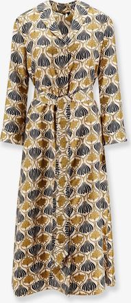 Max Mara Albert multicolor silk dress - MAX MARA - gender_Woman