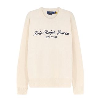 Polo Ralph Lauren Rundhals-Pullover - - Knitwear - Herren - Beige - XL