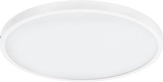 Eglo LED Deckenleuchte Fueva 1, 1 flammige Deckenlampe, Material: Aluminium, Kunststoff, Farbe: Wei&szlig;, &Oslash;: 50 cm, neutralwei&szlig;