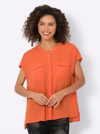Heine Klassische Bluse Kurzarm-Bluse