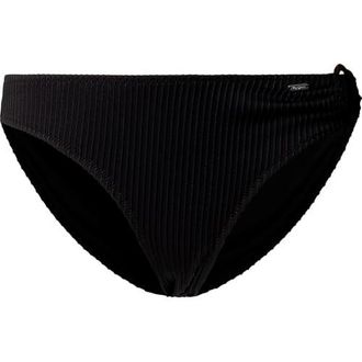 Pepe Jeans London Textured Asy Bikini Bas, Noir (Noir), L Femme