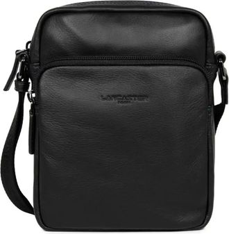 Lancaster Homme, Sacs, Noir, Taille: ONE Size Mini Sacoche Soft Vintage