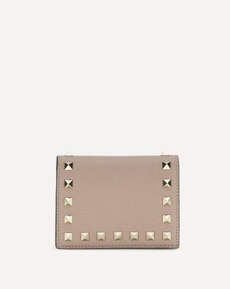 Valentino Garavani Rockstud leather Wallet Female UNI