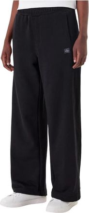 Calvin Klein Jeans Femme, Pantalons, Noir, Taille: 38 FR Pantalon en coton &agrave; lacets avec poches