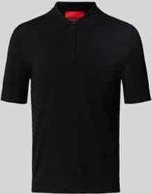 HUGO BOSS Regular Fit Poloshirt aus Viskose-Mix Modell SAN PETER-CV