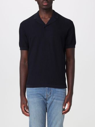 A|X Armani Exchange Polo Homme couleur Bleu Marine