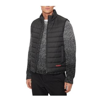 HUGO BOSS Brentino Puffer Vest - Homme - Vestes - Noir - Taille: S