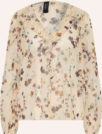 Marc Cain Blusenshirt Mit Volants gelb
