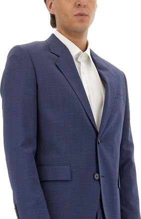 HUGO BOSS Recycled Polyester Blend Jacket - Blue