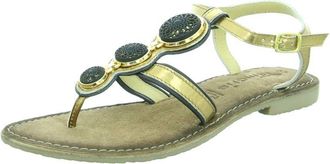 Tamaris Damen Sandaletten 620 1-1-28115-28 971 Gold 271955