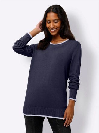 Heine Strickpullover Pullover Langarm Feinstrick