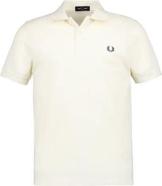 Fred Perry Herren Polo-Shirt wei&szlig;