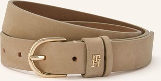 Tommy Hilfiger Lederg&uuml;rtel beige