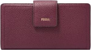 Fossil Logan, Accessoire de Voyage-Portefeuille à Double pli Femme, Violet, X-Small
