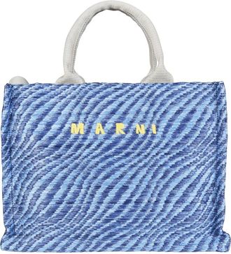 Marni Femme, Sacs, Bleu, Taille: ONE Size Basket Small